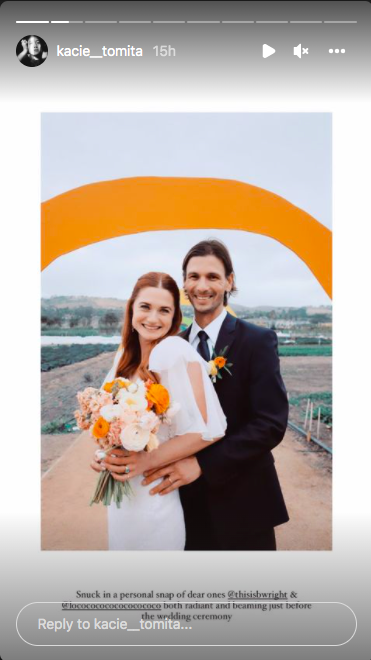 'Harry Potter' Star Bonnie Wright Is Married -- See Pics From Her Chic Wedding! | Entertainment ...